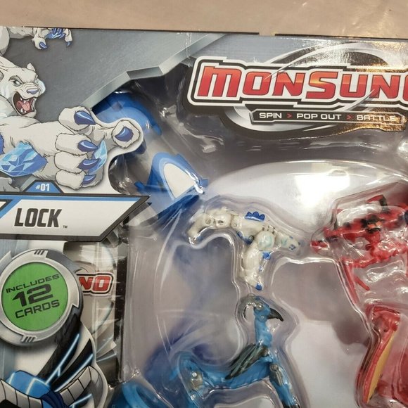 Jakks | Toys | New In Package Box Monsuno Spin Pop Out Battle Moonfire ...